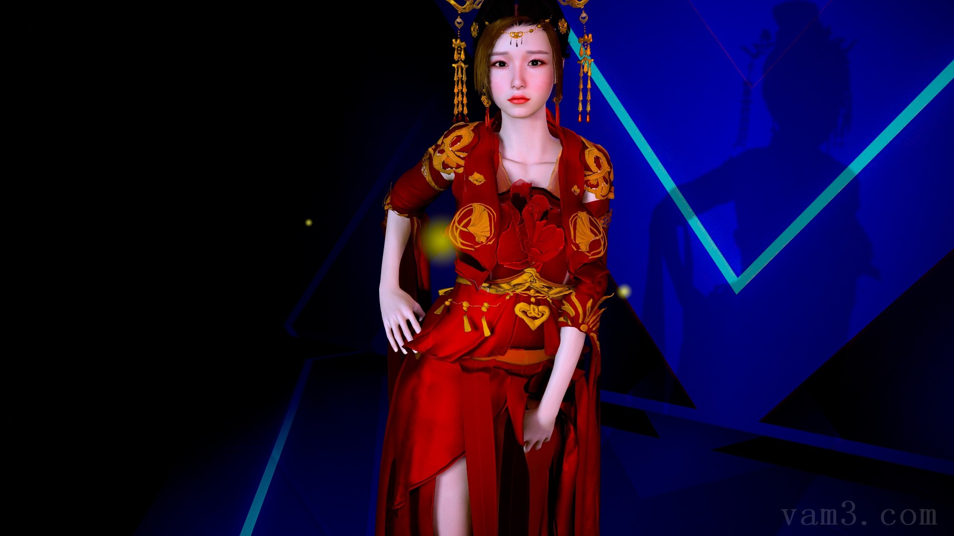 VAM资源mod网 - 红鸾-西域美女