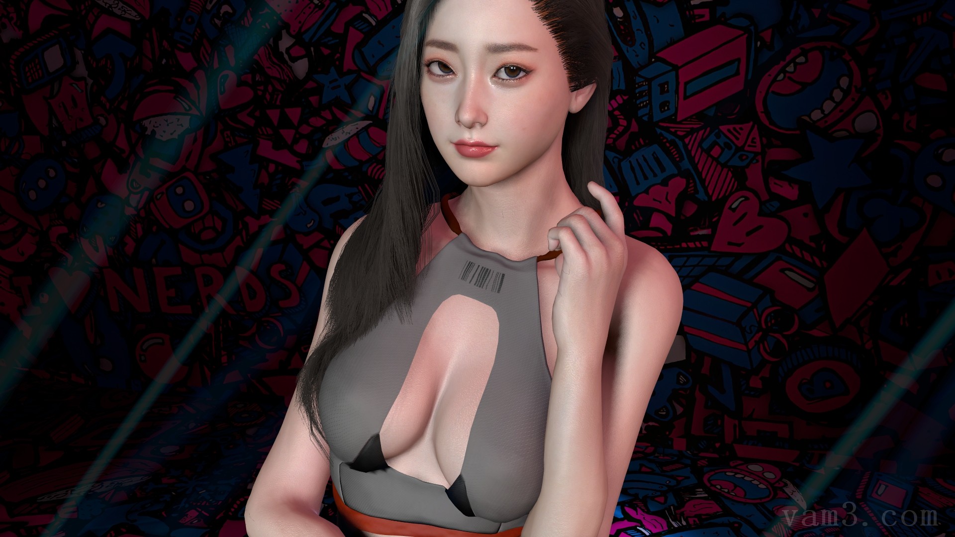 VAM资源mod网 - 小清新俏皮美女