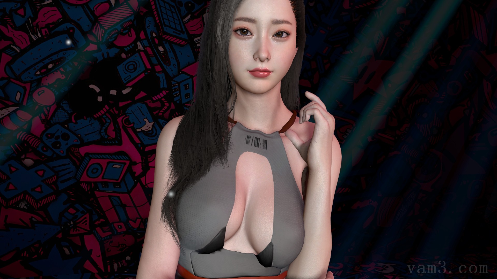 VAM资源mod网 - 小清新俏皮美女