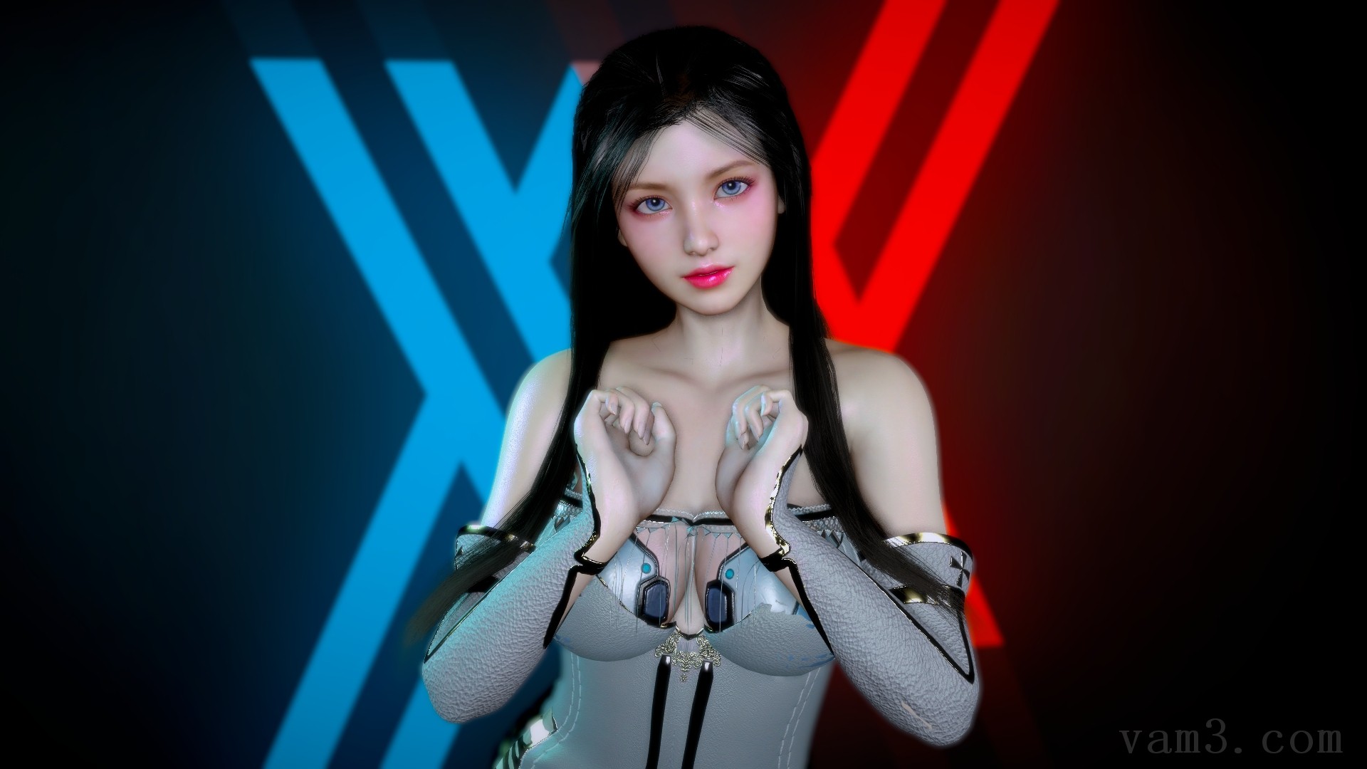 VAM资源mod网 - 可爱长发小美女