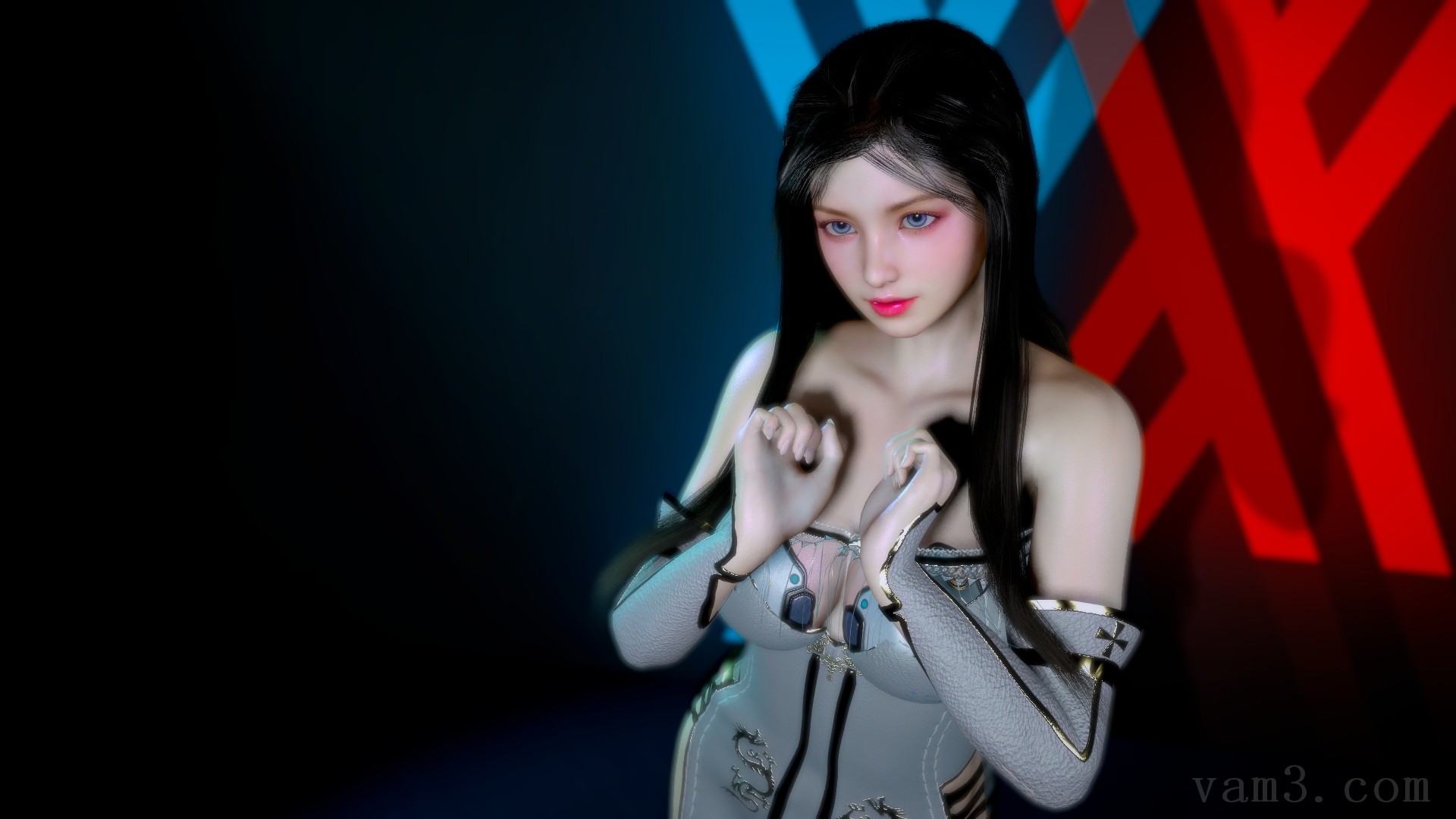 VAM资源mod网 - 可爱长发小美女