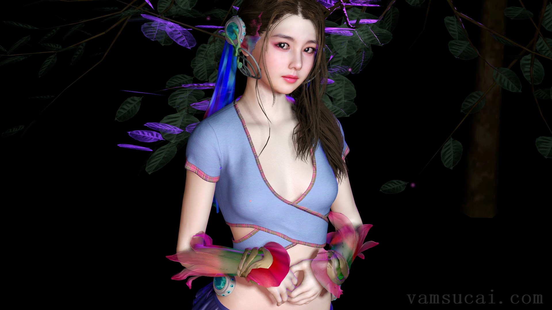 VAM资源mod网 - 花仙子深夜降临