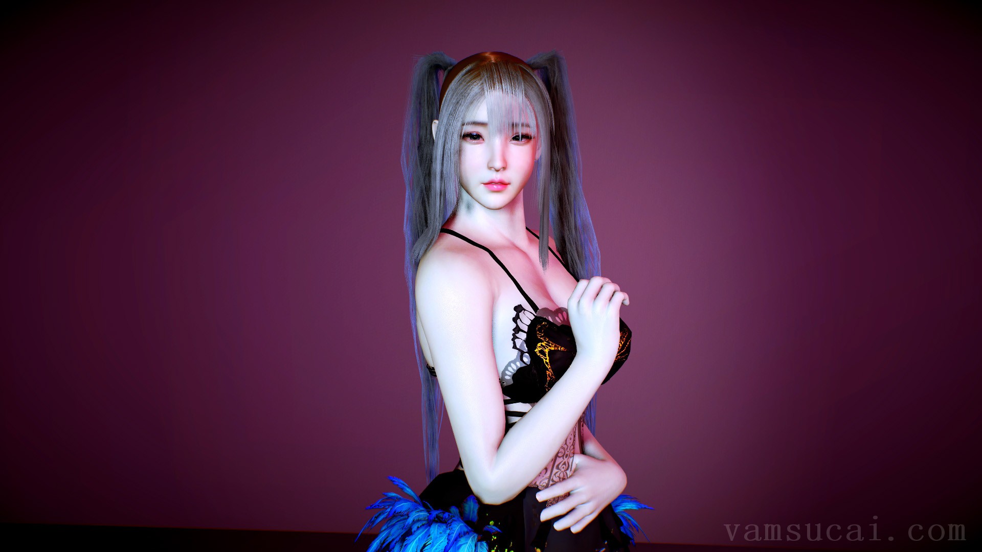 VAM资源mod网 - Vera 黑暗系裙子