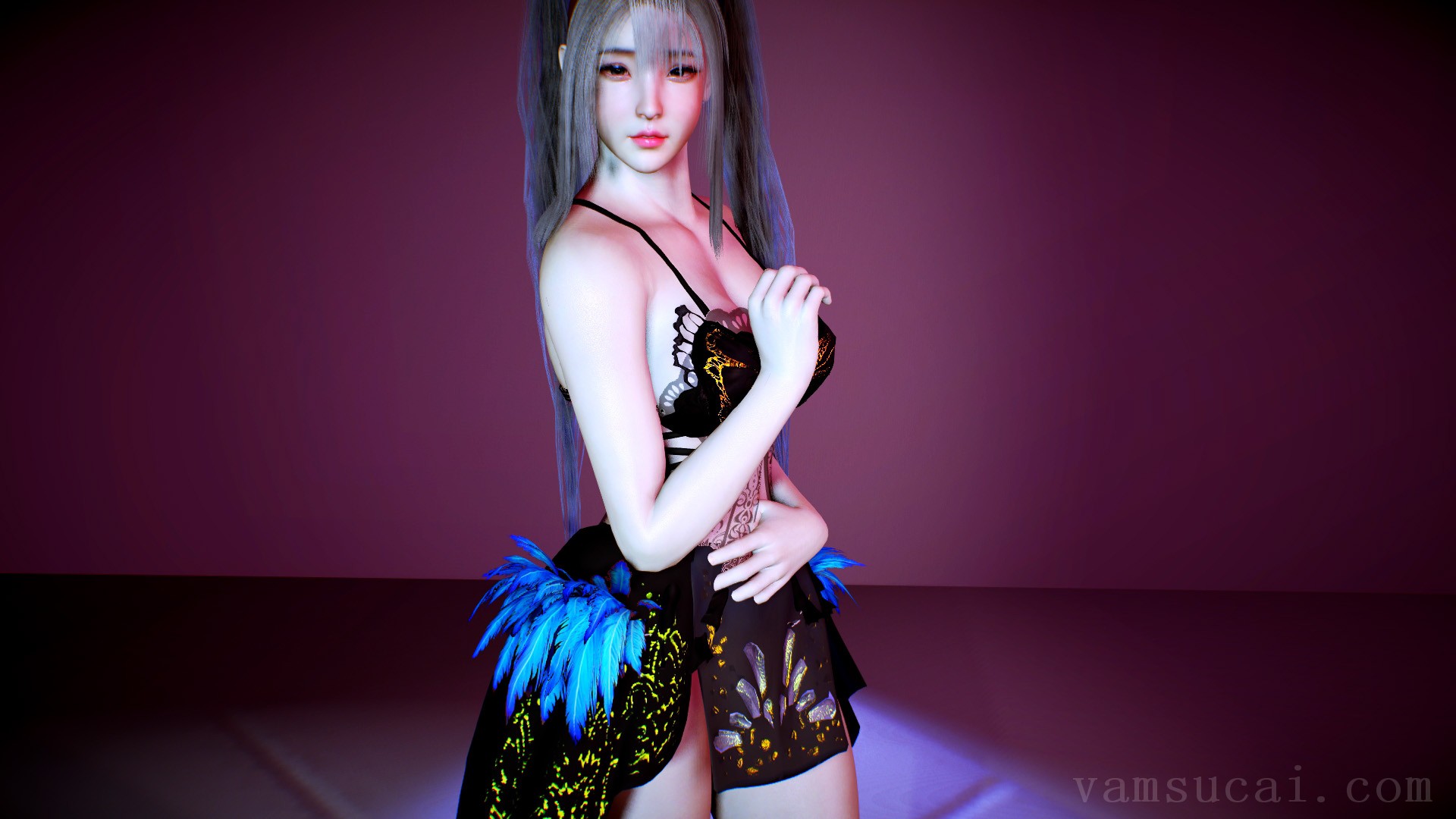 VAM资源mod网 - Vera 黑暗系裙子