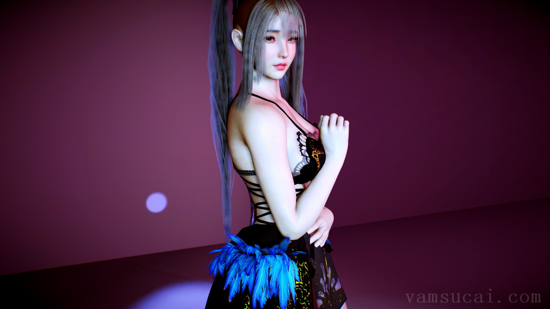 VAM资源mod网 - Vera 黑暗系裙子