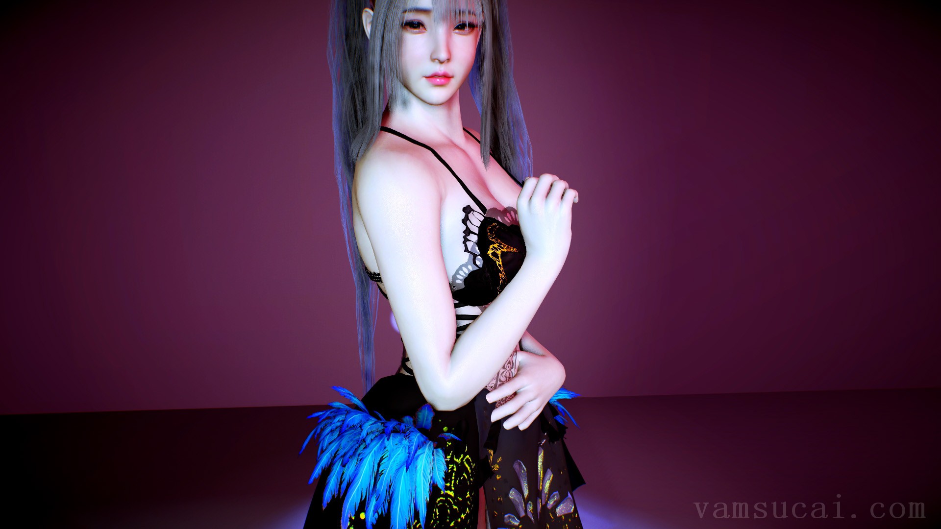 VAM资源mod网 - Vera 黑暗系裙子