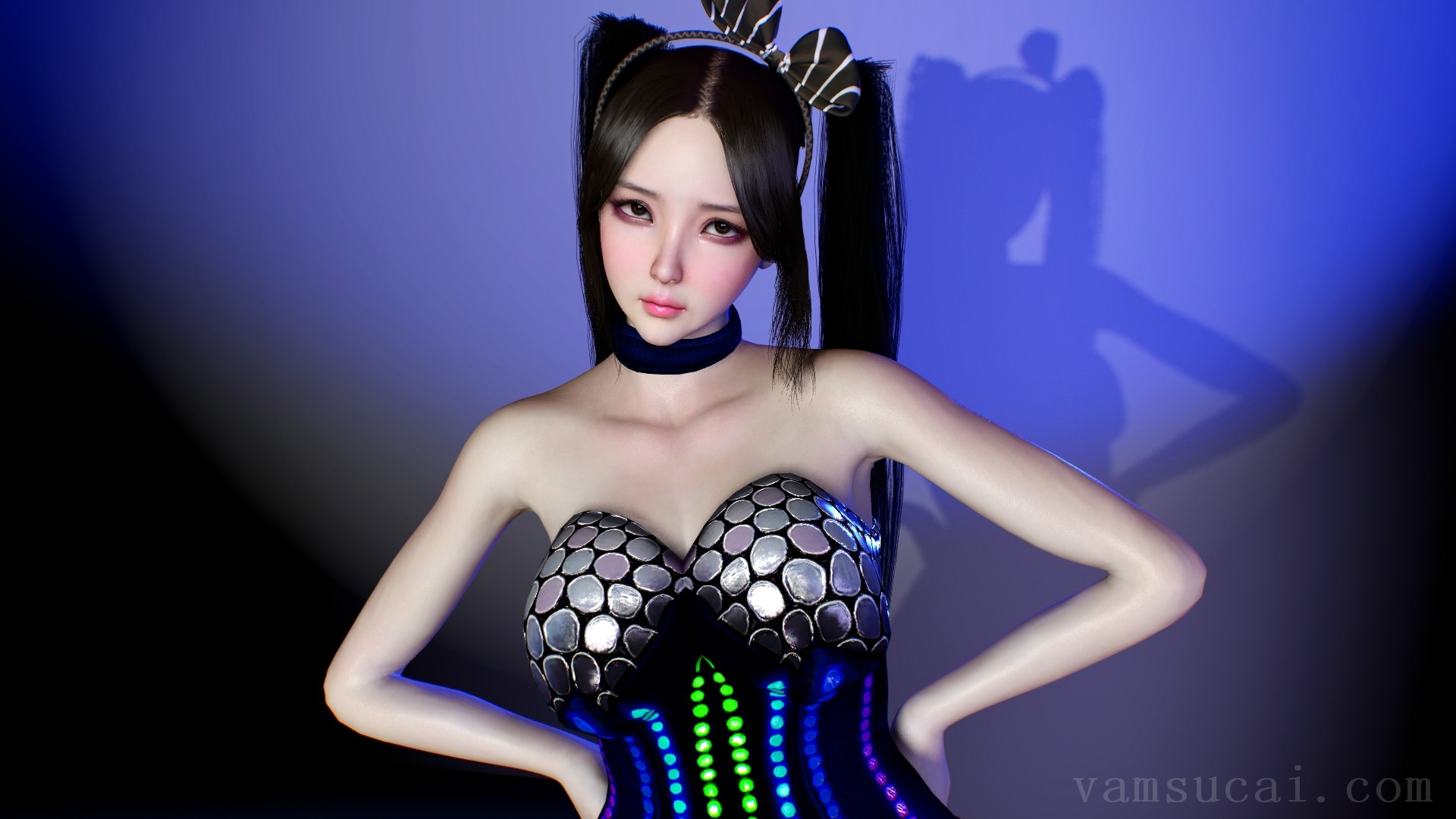 VAM资源mod网 - Beverly 双马尾小可爱