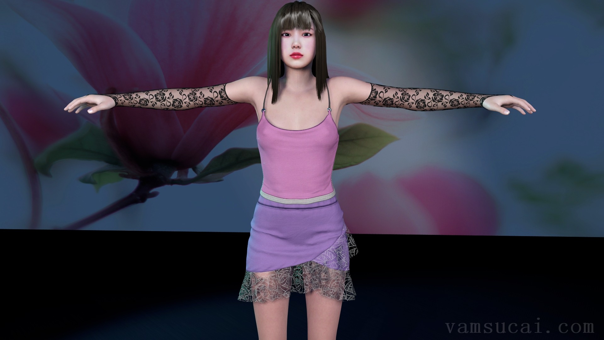 VAM资源mod网 - VAM模型-紫姿