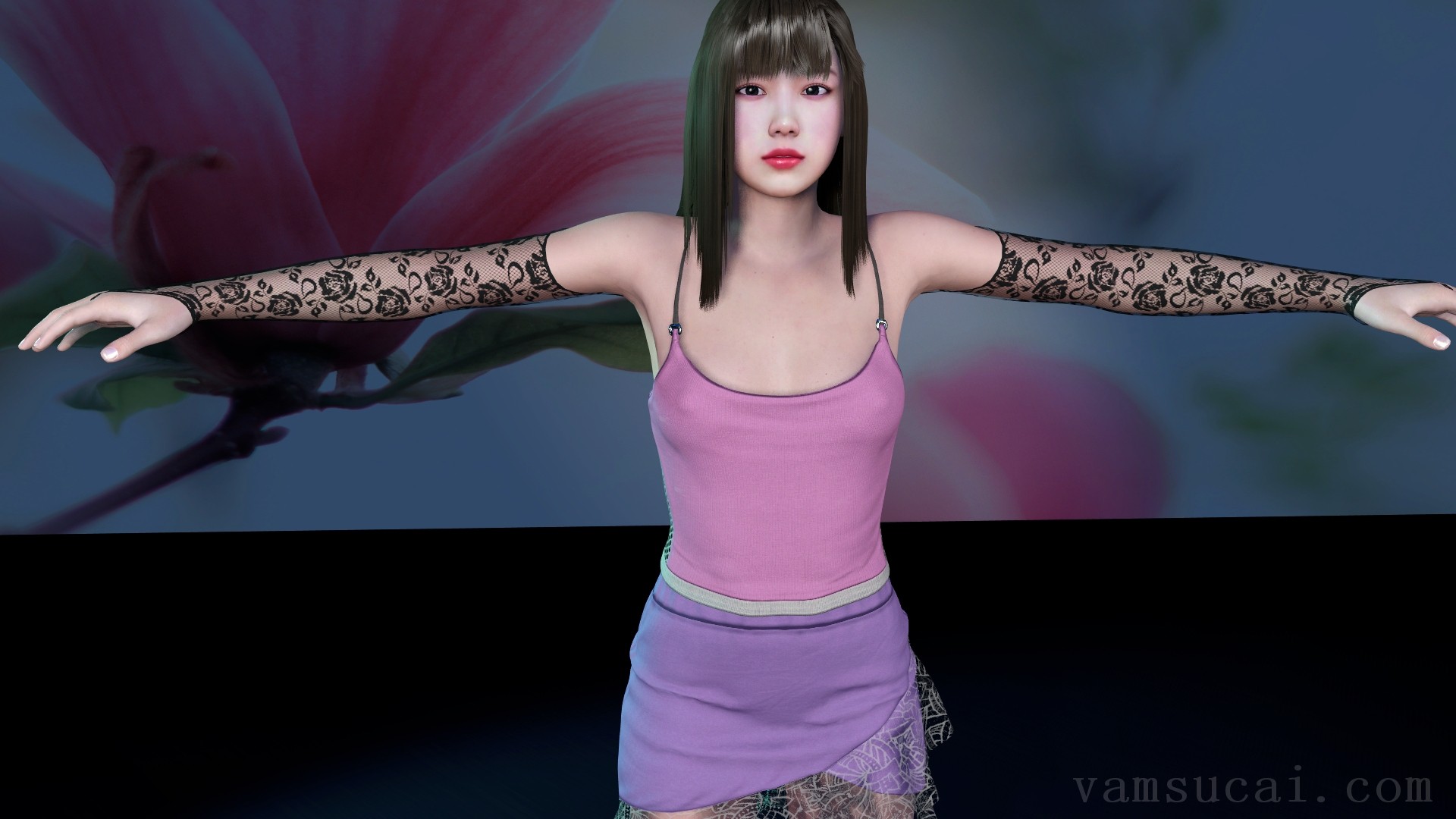 VAM资源mod网 - VAM模型-紫姿